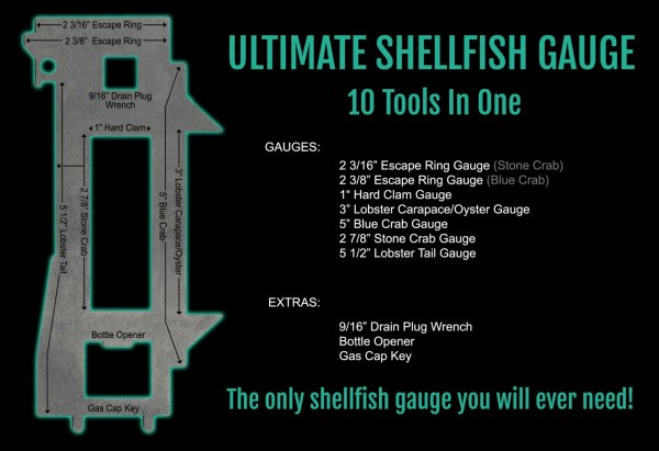 Ultimate Shellfish Gauge - Galv Pro Outdoors